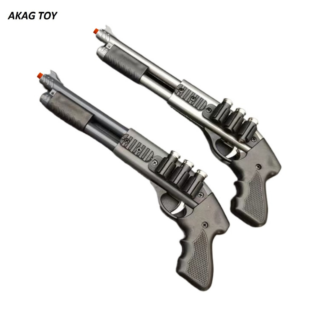 Mini Spray Gun 8-Round Alloy Rubber Band Toy Gun – AKAG TOY