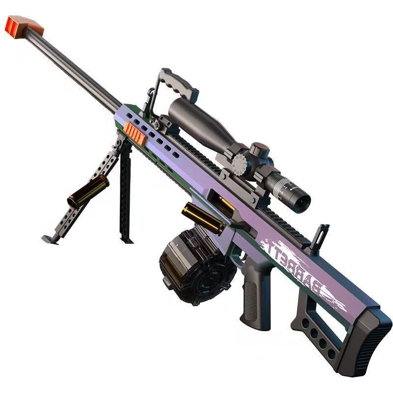 Barrett M82A1 Electric Shell-Ejecting Soft Bullet Gun – AKAG TOY