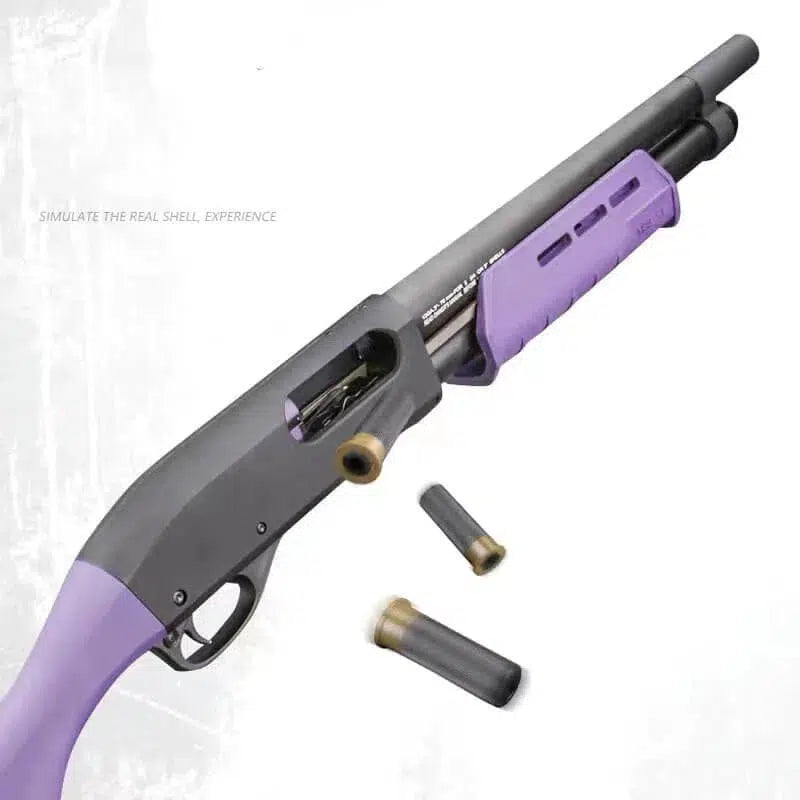 LDT M870 Dual-Use Version Shell Ejection Spray Soft Bullet Toy Gun ...