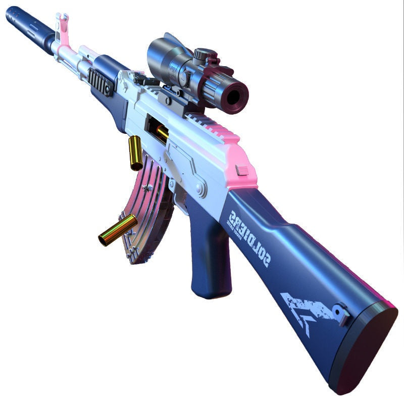 AKM-AK47 Shell Ejection Soft Bullet Toy Gun – AKAG TOY
