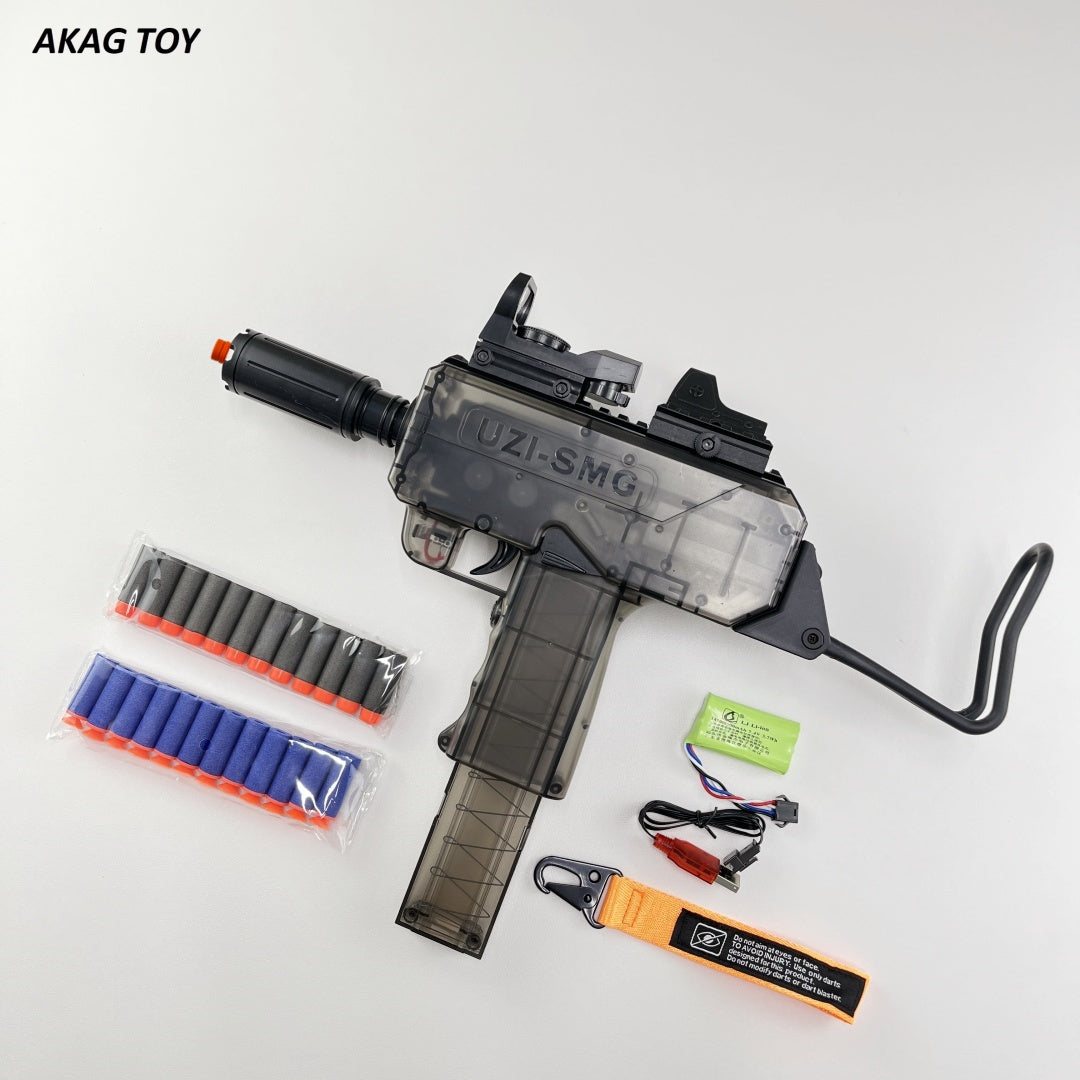 UZI Electric Burst Soft Bullet Toy Gun – AKAG TOY