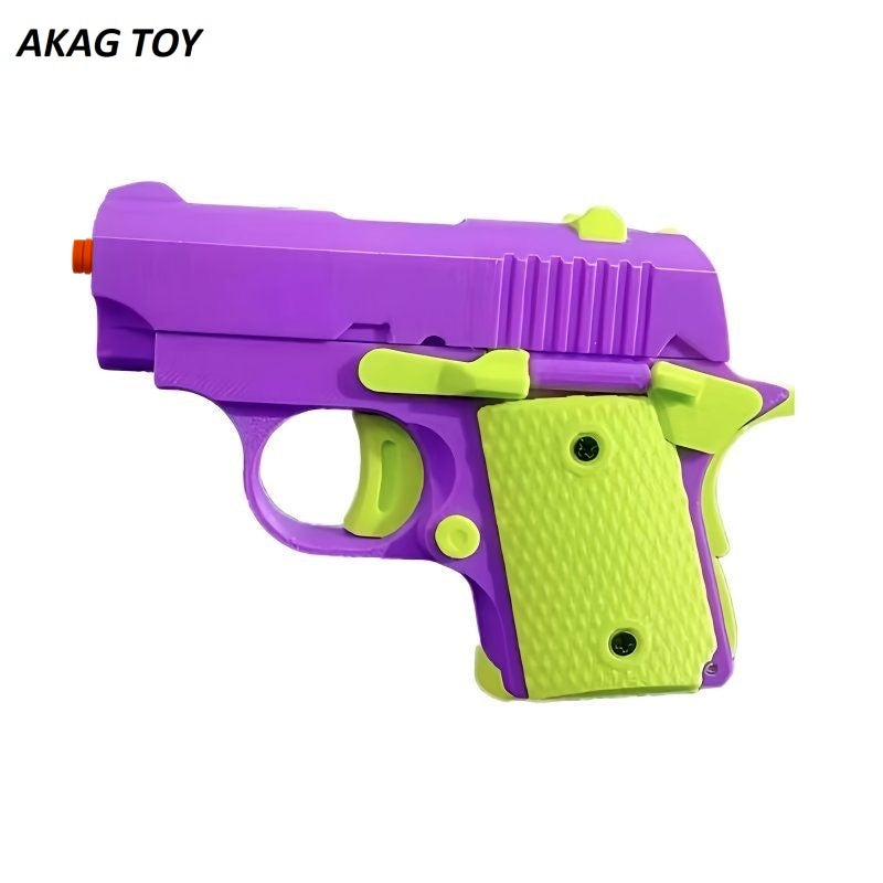 M1911 3D Printed Mini Pistol - Decompression Toy Carrot Gun – AKAG TOY