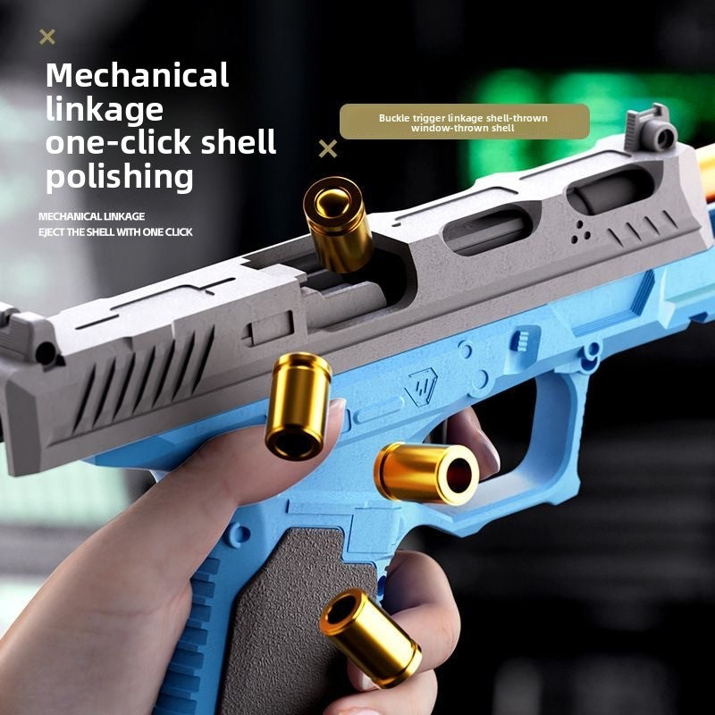 SI G17 Automatic Burst Shell Ejection Soft Bullet Gun - Toy Gun – AKAG TOY