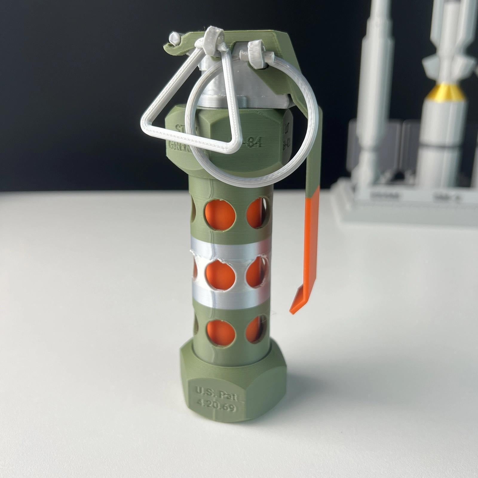 M84 3D Printed Flashbang Grenade Toy Model – AKAG TOY