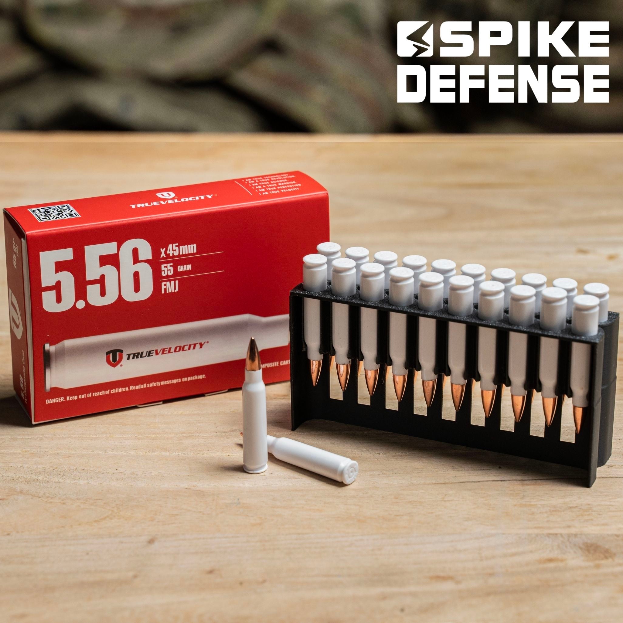 556 Pure White Bullet Model Film and Television Props – AKAG TOY
