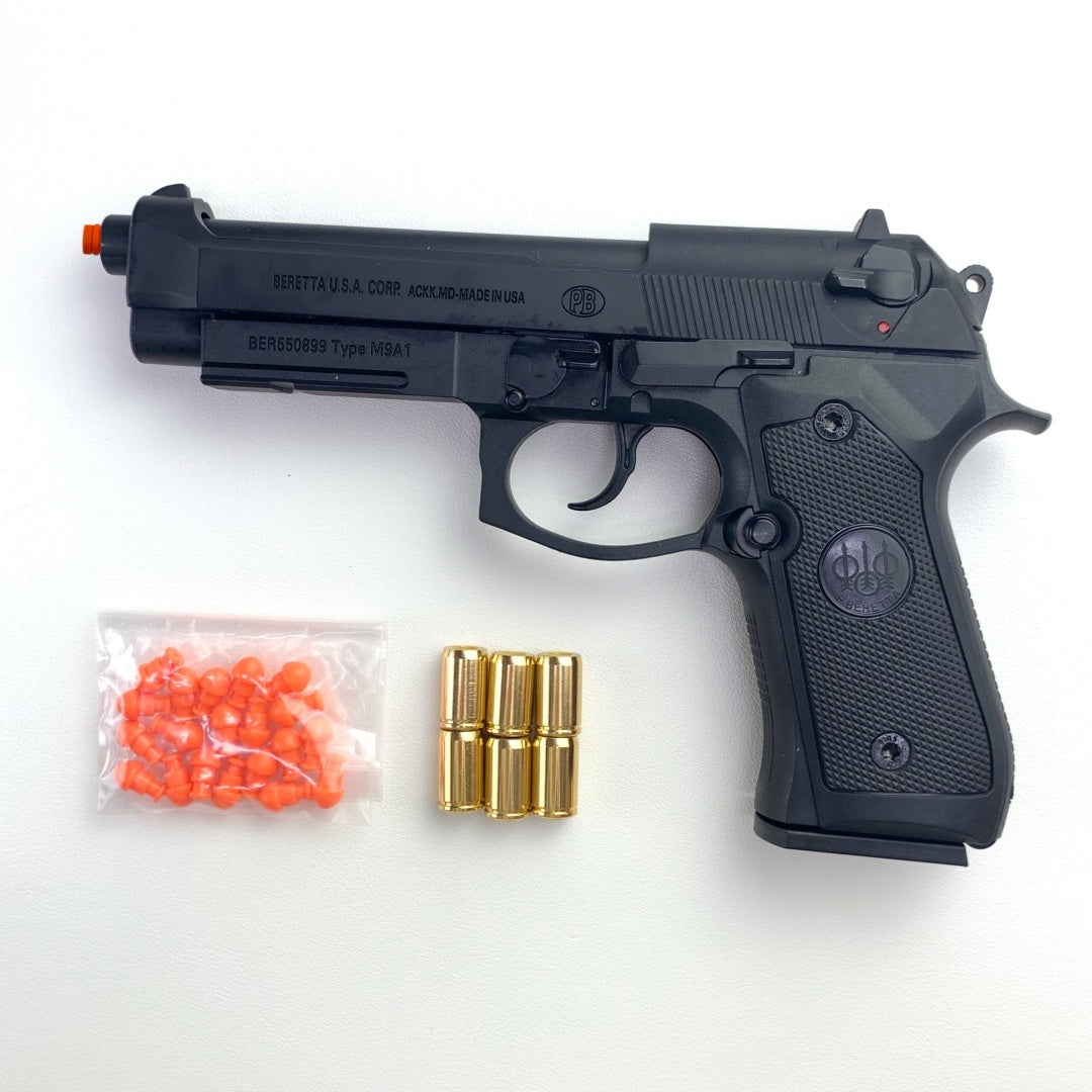 Beretta M92A1 Full-Stroke Shell Ejection Soft Bullet Gun – AKAG TOY
