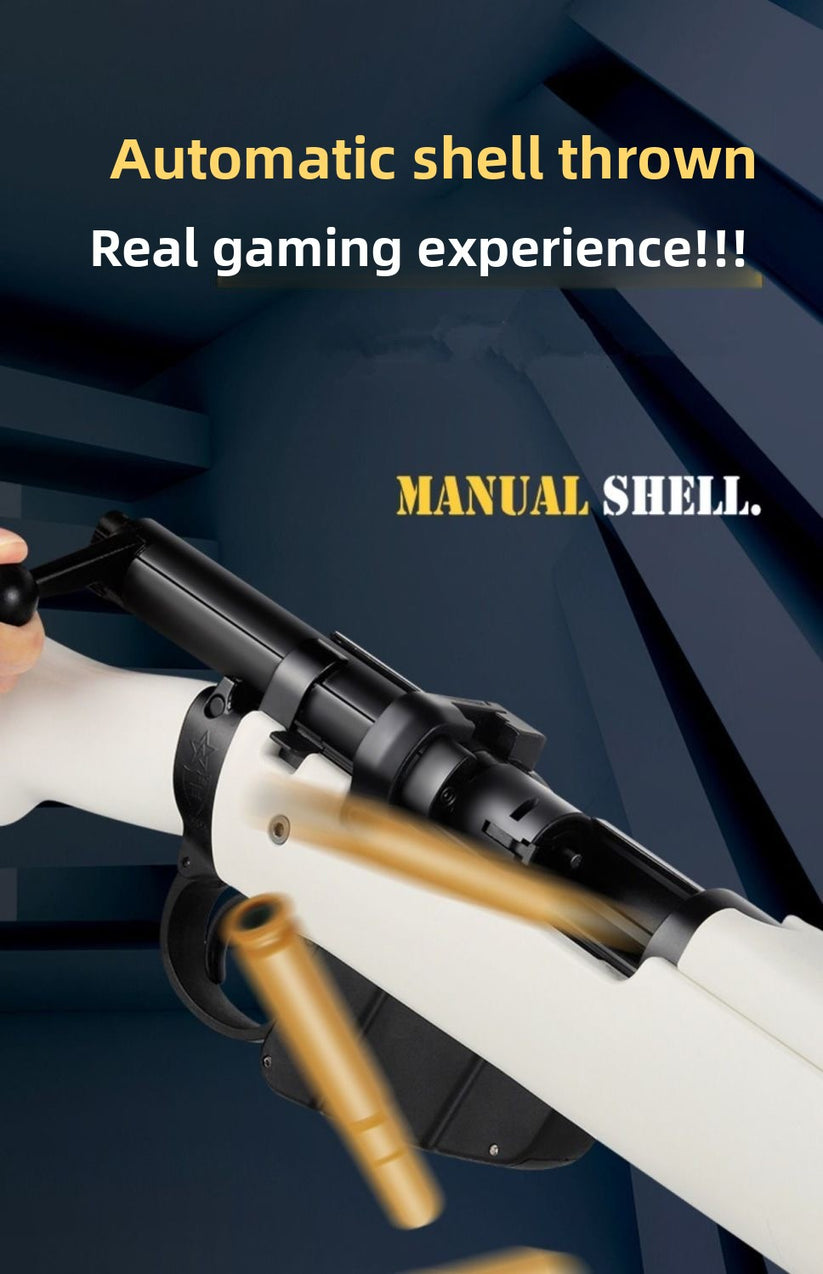 GQH Lee Enfield Shell Ejection Soft Bullet Toy Gun – AKAG TOY