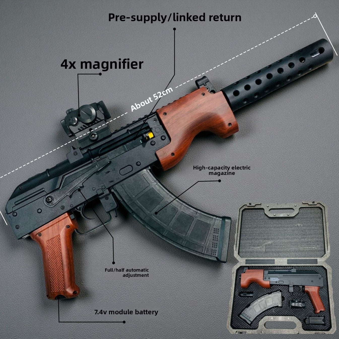 Draco AK47 Ultra-High-Speed Gel Blaster – AKAG TOY