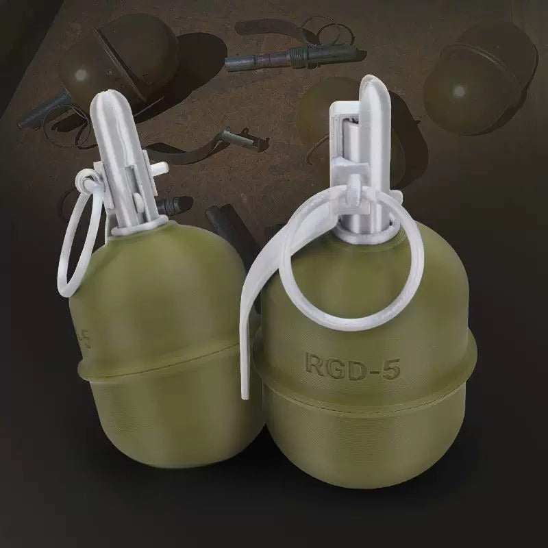 RGD5 3D Printed Fragmentation Grenade Model Prop Ornament – AKAG TOY