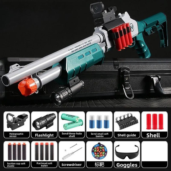 XM1014 Shell Ejecting Soft Bullet Gun - Shotgun – AKAG TOY